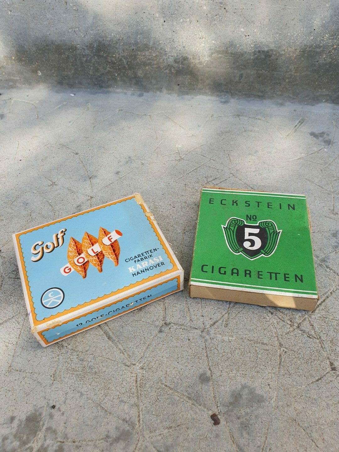 German WWII packs of cigarettes (opened) – 661944.com