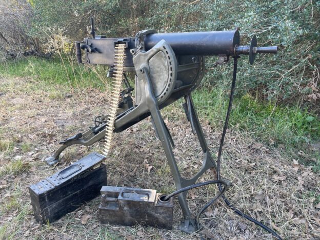 WW1 German MG08 Maxim Machine Gun Display – 661944.com