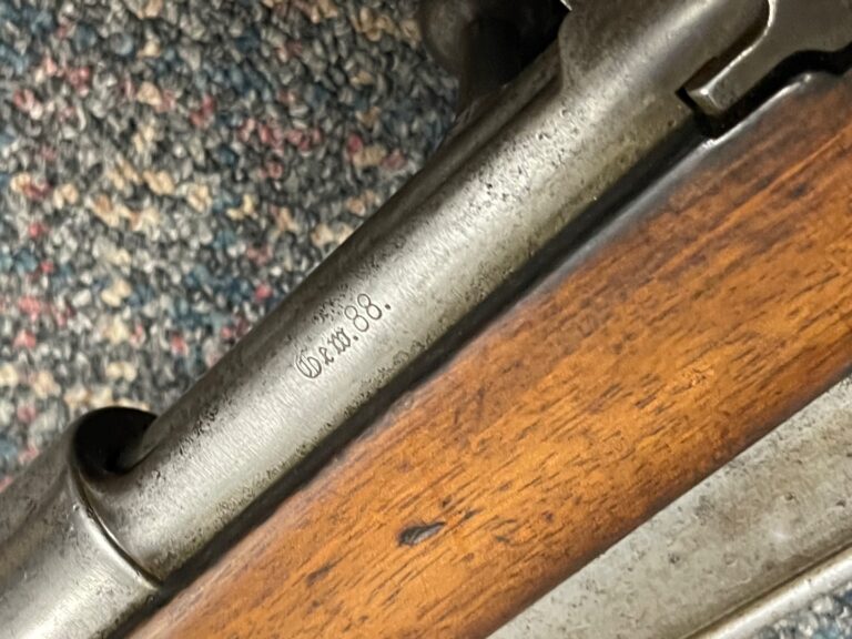 German 1888 Commission Rifle Steyr 1894 Unit Marked Antique – 661944.com