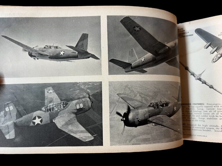 WW2 US Recognition Pictoral Manual 1943 – Aircraft – 661944.com