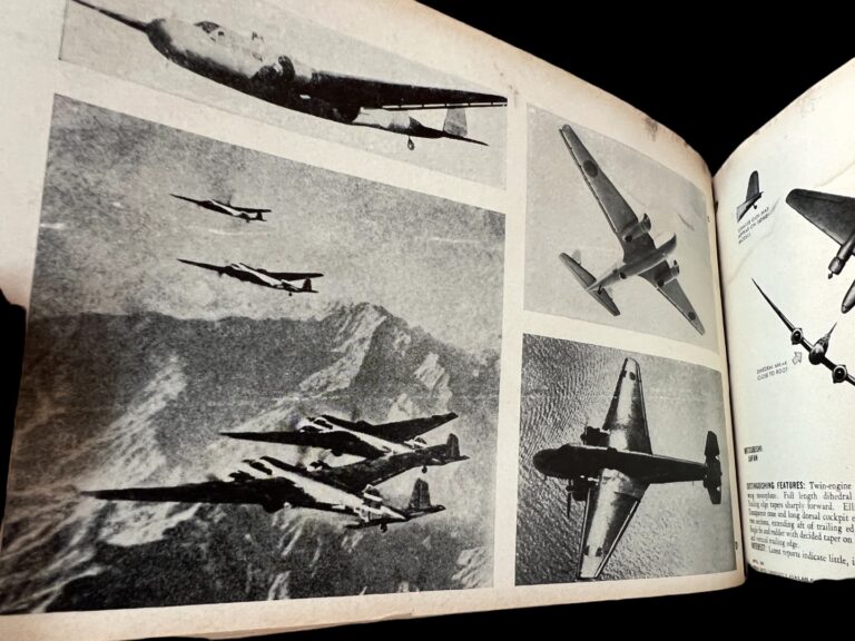 WW2 US Recognition Pictoral Manual 1943 – Aircraft – 661944.com