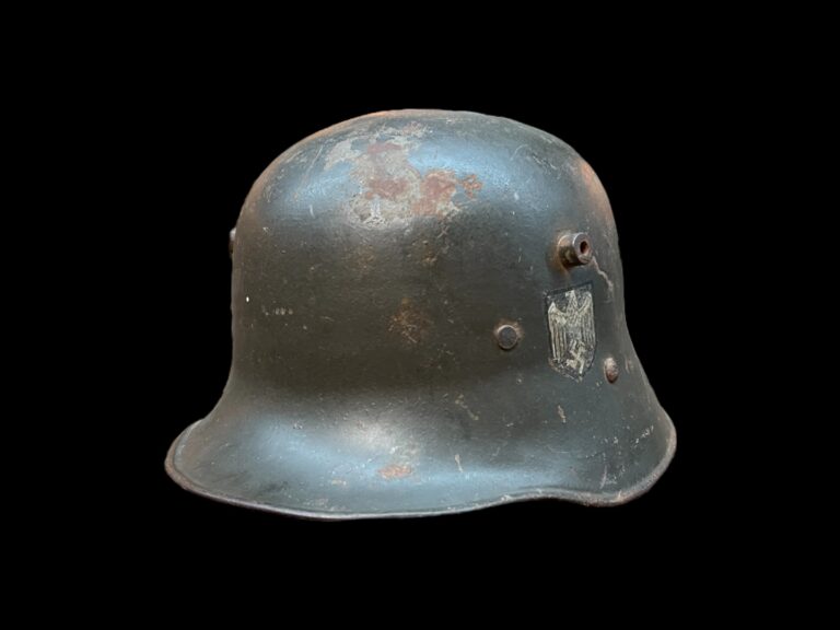 WW2 German M17 Transitional Helmet Double Decal – 661944.com