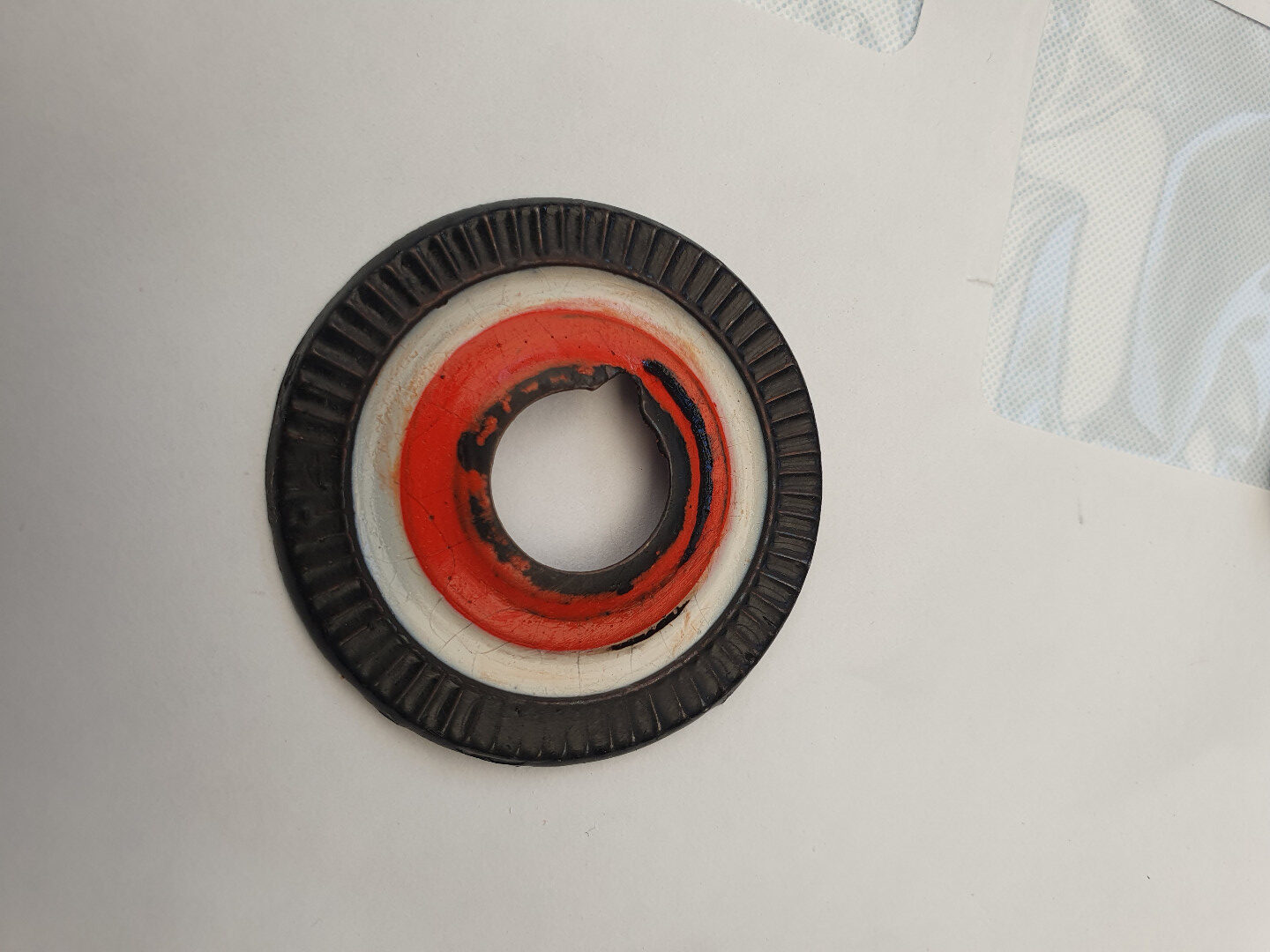 German original WWI Saxon cockade for spike helmet. – 661944.com
