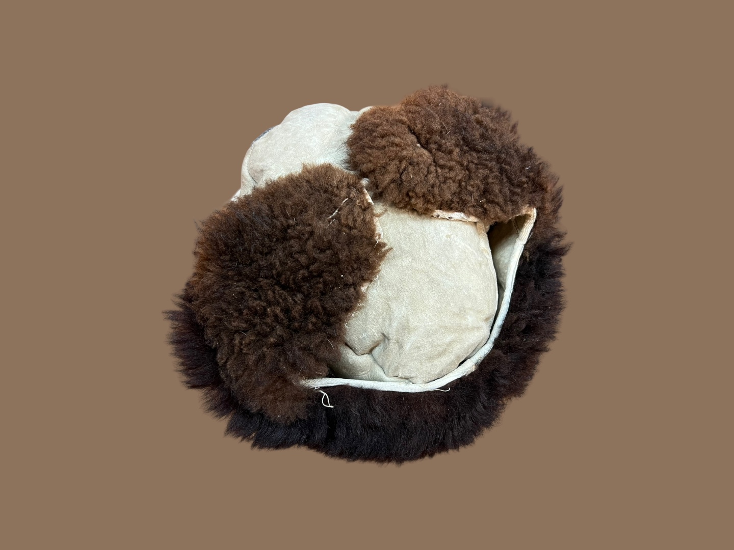 WW2 Luftwaffe Winter Sheepskin Wool Cap – 661944.com