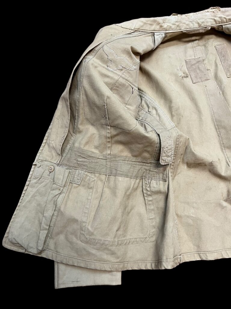 WW2 German Tropical DAK Luftwaffe Artillery Officer Tunic – 661944.com