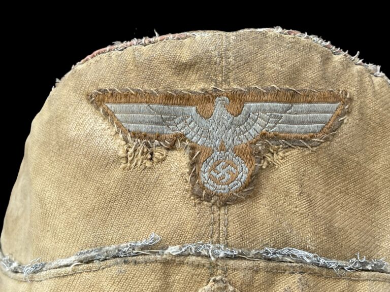 Original WW2 DAK Officers M41 Field Cap Afrika Korps – 661944.com